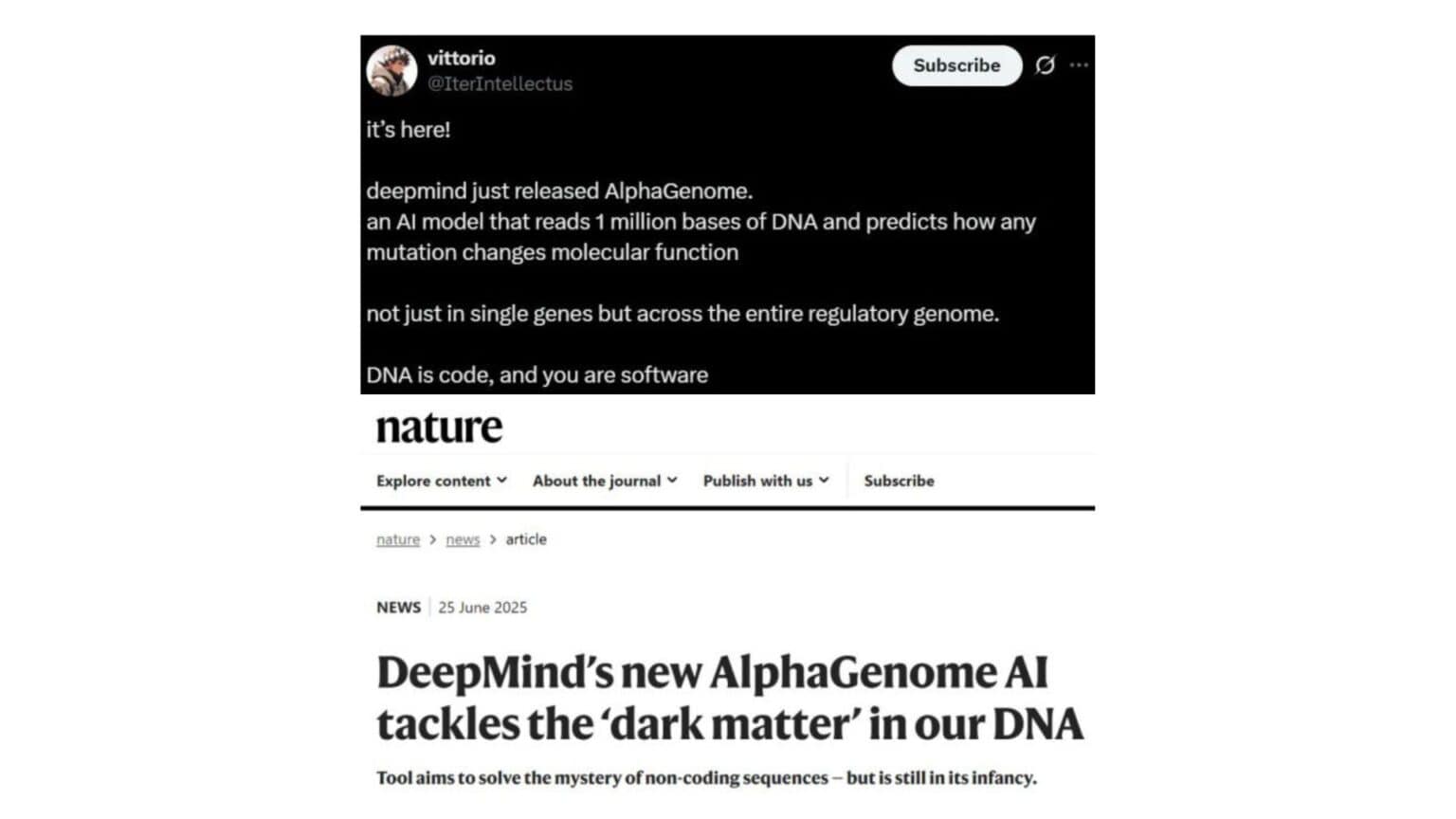 AlphaGenome：谷歌DeepMind再度引爆基因科技革命 | AiF insight